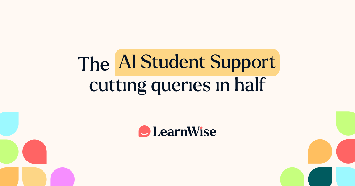 LearnWise | AI Student Support | Higher Education | Better Than a Chatbot